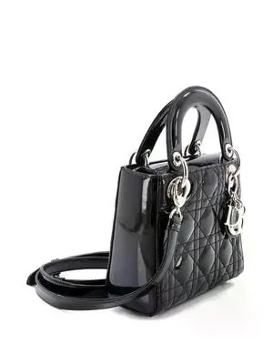 Dior Lady Cannage Quilt Mini Satchel