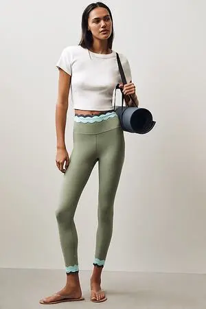 Beach Riot Stacy Leggings Light Green