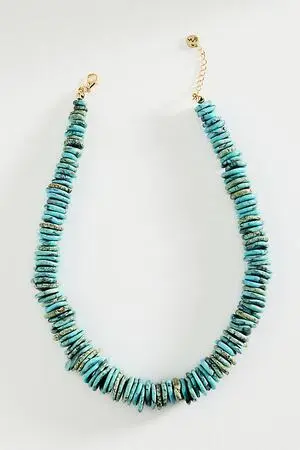Maison Irem Athens Howlite Necklace - Turquoise
