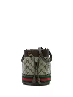 Gucci Mini Gg Supreme Ophidia Bucket Bag