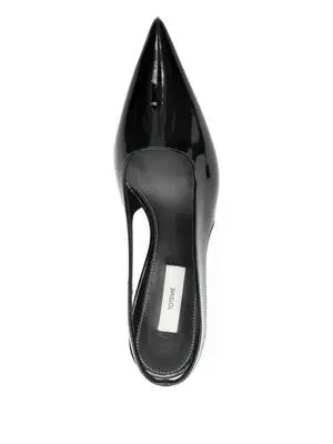 TOTEME Pointed Slingback Pumps - Black