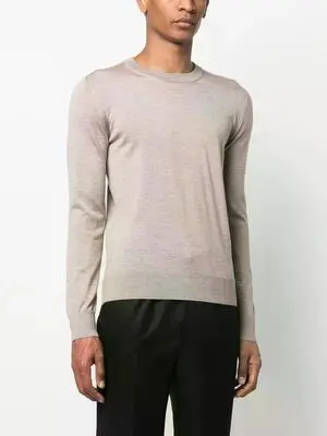 Brioni Crew-neck Cashmere-silk Jumper