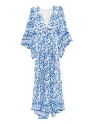 Alice + Olivia Selene Pleated Dress