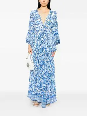 Alice + Olivia Selene Pleated Dress