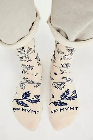 Free People Printed Socks Hosiery For Women
