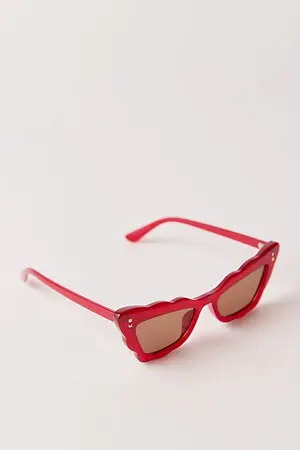 Free People Riley Cat Eye Sunglasses