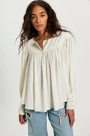 Free People Gathered Blouses