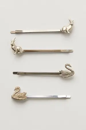 ARC AND BOW Arc + Bow Novelty Barrettes Swan