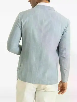 Eleventy Single-breasted Blazer - Blue