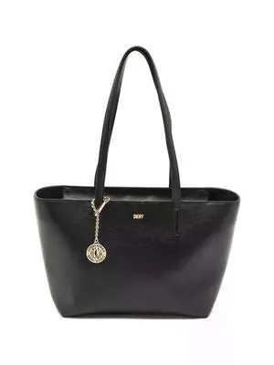 Dkny Bryant Logo-detail Tote - Black