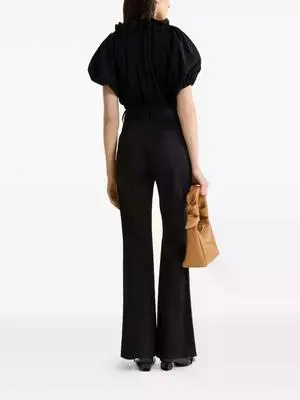 PATOU Ruffled Cropped Top
