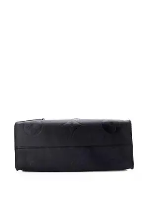 LOUIS VUITTON Onthego Monogram Empreinte Giant Gm Tote Bag - Black