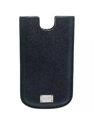 Dolce & Gabbana Embossed Tech Accessories For Men