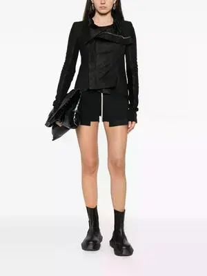 Rick Owens Naska Asymmetric Zip-up Biker Jacket