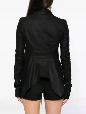 Rick Owens Naska Asymmetric Zip-up Biker Jacket
