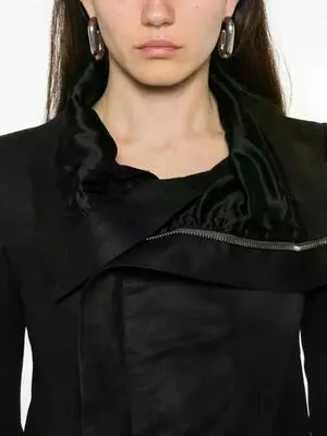Rick Owens Naska Asymmetric Zip-up Biker Jacket