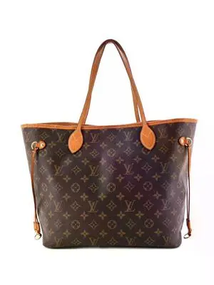 LOUIS VUITTON Neverfull Mm Monogram Canvas Tote Bag