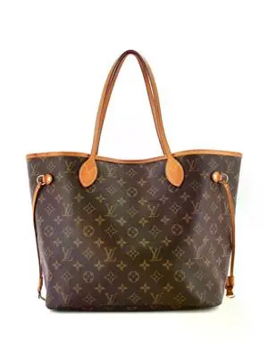 LOUIS VUITTON Neverfull Mm Monogram Canvas Tote Bag