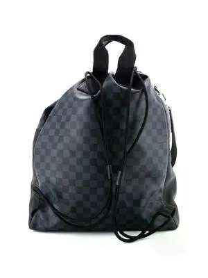LOUIS VUITTON Matchpoint Hybrid Damier Cobalt Backpack