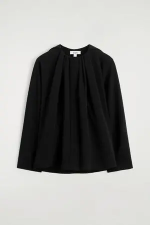 Cos Voluminous Pleated Blouse