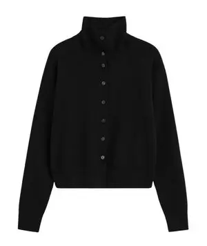 Cos Merino Wool Cardigan - Black