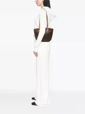 Celine 1999 Macadam Coated Canvas Shoulder Bag