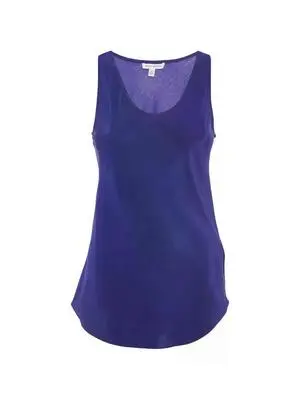 NICOLE FARHI Sleeveless Draped Top