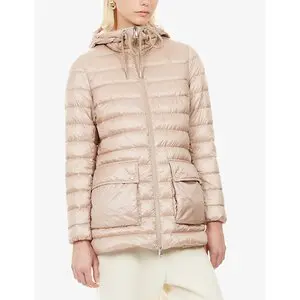 Moncler Jasmin Hooded Shell-down Parka