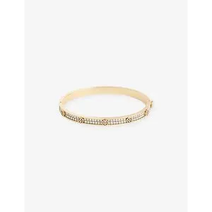 Tory Burch Studded Stainless-steel Bracelet - Gold