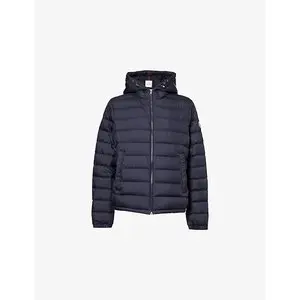 Moncler Vermeille Hooded Shell-down Jacket