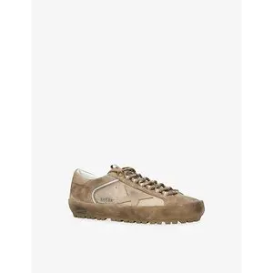 GOLDEN GOOSE Super-star Suede Leather Trainers