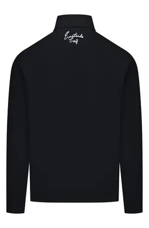 EASTSIDE GOLF Signature Logo Quarter Zip Pullover - Black