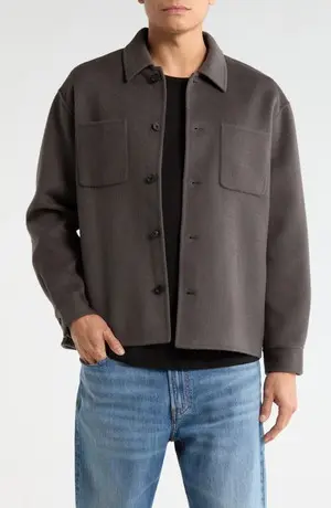 Shirt Jacket Outerwear For Men