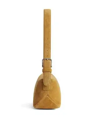 YU MEI Bobby Suede Shoulder Bag - Brown