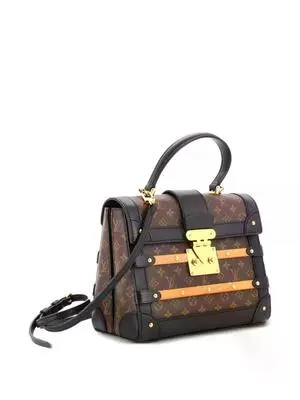 LOUIS VUITTON Trianon Handbag Monogram Canvas Pm - Brown