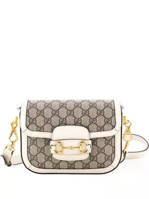 Gucci Horsebit 1955 Mini Shoulder Bag - Brown