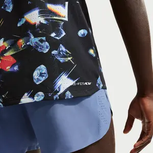 Nike Aeroswift Glam Dri-fit Adv Short-sleeve Running Top