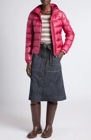 Moncler Glesse Down Puffer Jacket - Pink