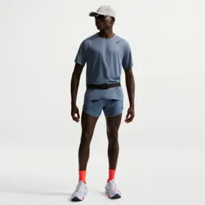 Nike Aeroswift Dri-fit Adv 4" Brief-lined Running Shorts - Blue