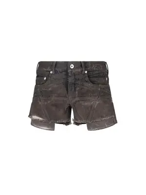 Coperni Denim Shorts - Gray