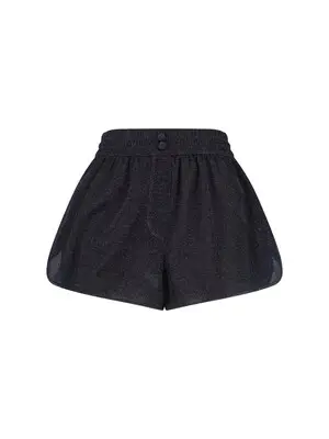 Oseree Lumière Shorts - Black