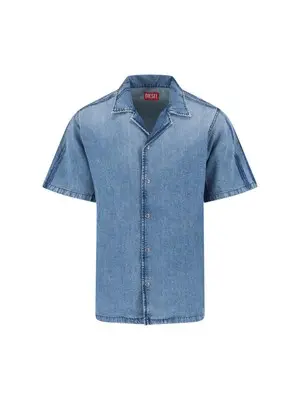DIESEL® D-nabil-s3' Shirt - Blue