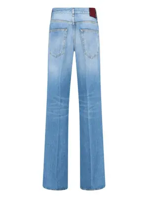 Gucci Horsebit Straight Jeans - Blue