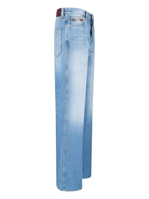 Gucci Horsebit Straight Jeans - Blue