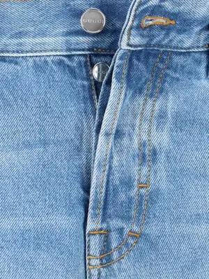 Gucci Horsebit Straight Jeans - Blue