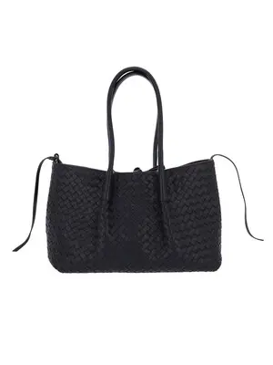 Bottega Veneta Black White Handbag