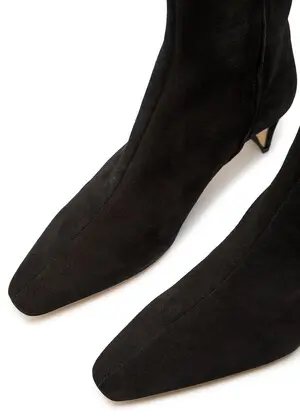 Staud Wally Ankle Boots - Black