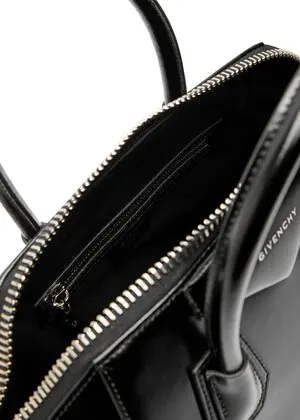 Givenchy Antigona Glossed-leather Top Handle Bag