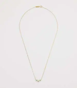 JENNIFER MEYER Mini Flower Pendant Necklace