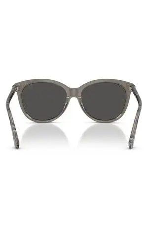 Burberry 55mm Phantos Sunglasses - Grey